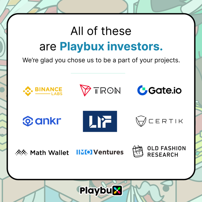 Playbux完成200万美元种子轮融资，Binance Labs领投，Tron等参投