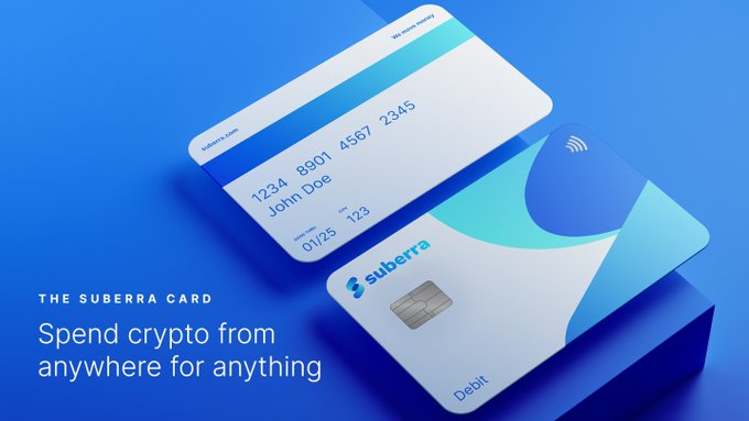 Web3支付平台Suberra将于下半年推出非托管加密借记卡